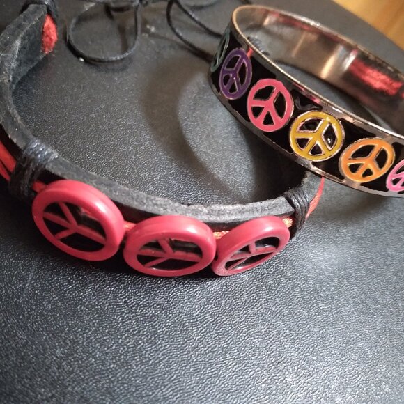 Jewelry | Peace Sign Bracelets | Poshmark